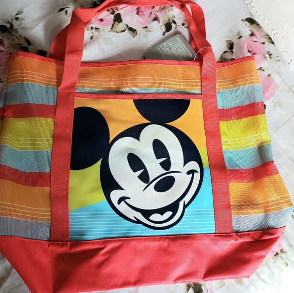 Disney | Bags | Mickey Mouse Beach Tote Bag | Poshmark